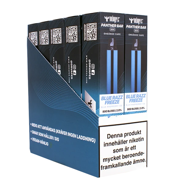 Panther Bar Blue Raspberry Ice 20 mg | Köp fraktfritt ⭐️