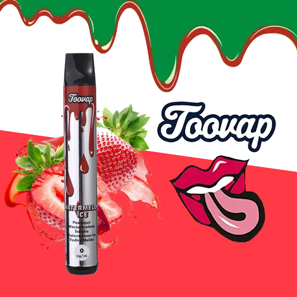 Toovap Strawberry Ice 0 mg | Köp fraktfritt ⭐️